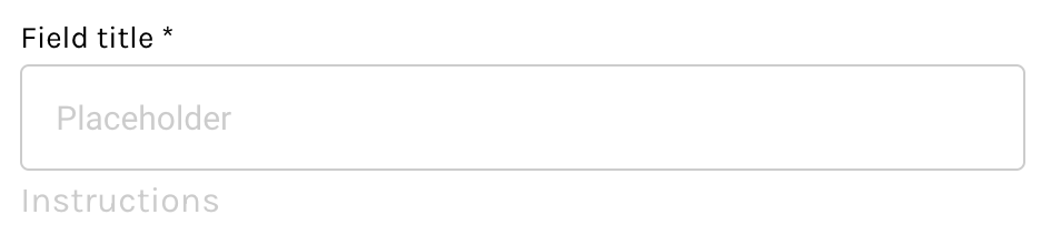 Text (Input) | Open UI