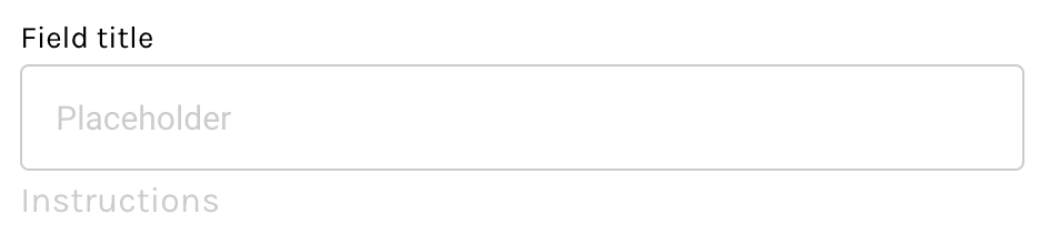 Text (Input) | Open UI