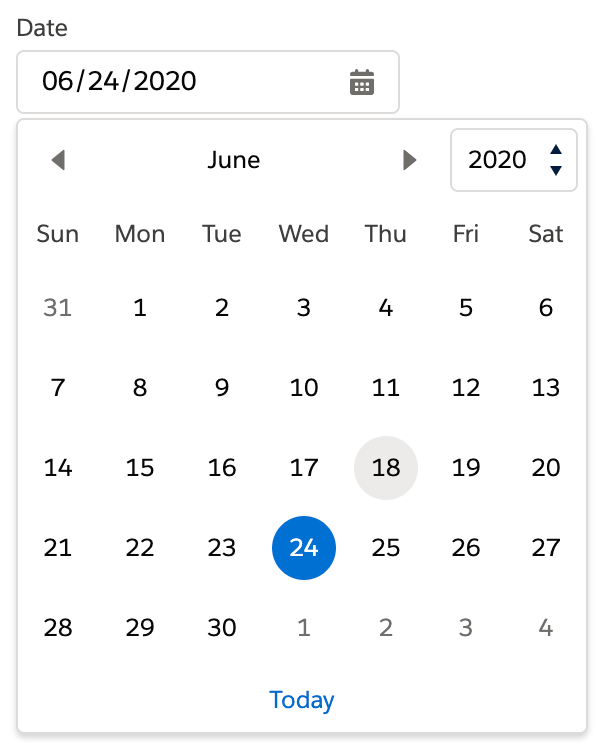 Datepicker | Open UI
